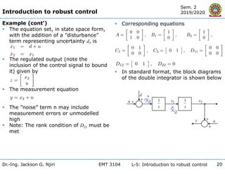 L 5 Introduction To Robust Control Pdf