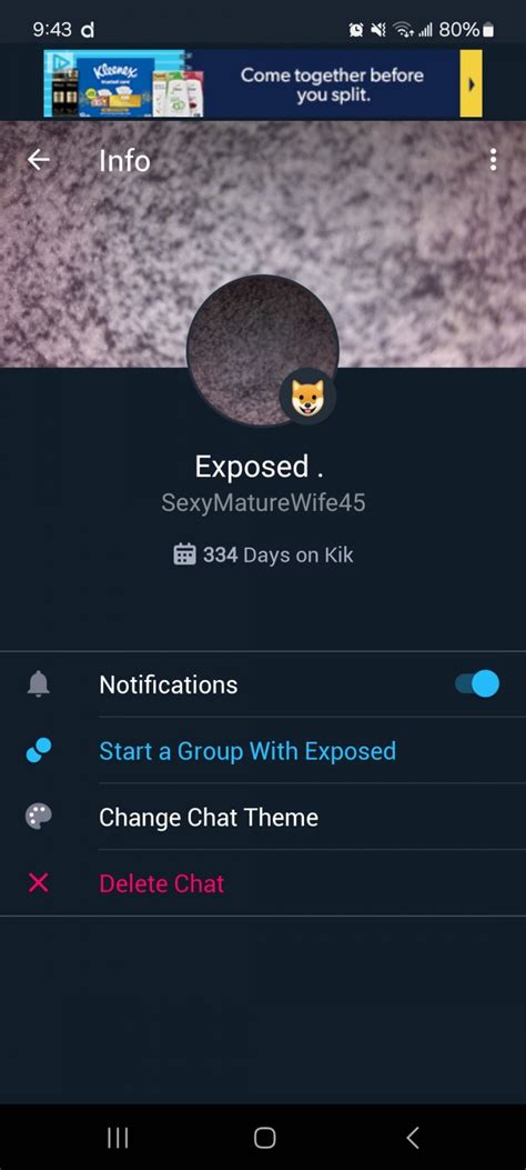 Sexymature45 Wanted To Be Exposed Kik Included Msg Me To Expose