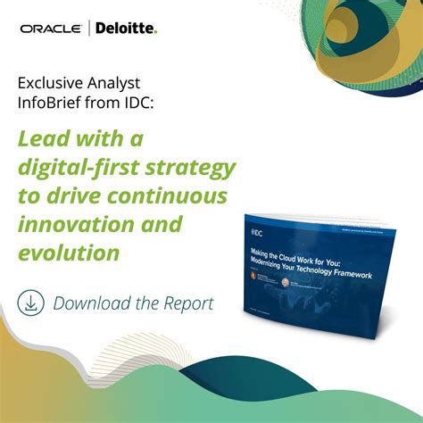 Deloitte On Linkedin Having A Modern Technology Framework Is A Key