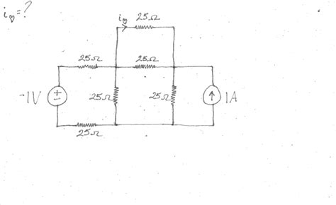 Solved Please Use Thevenin Equivalent To Solve This Chegg Com