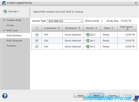 Create A RAID Volume From The Adaptec MaxView Storage Manager V Web Interface RAID