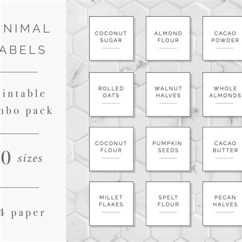 Editable Labels Etsy