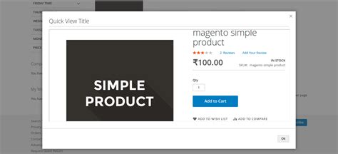 How To Add Quick View Feature Programmatically In Magento 2