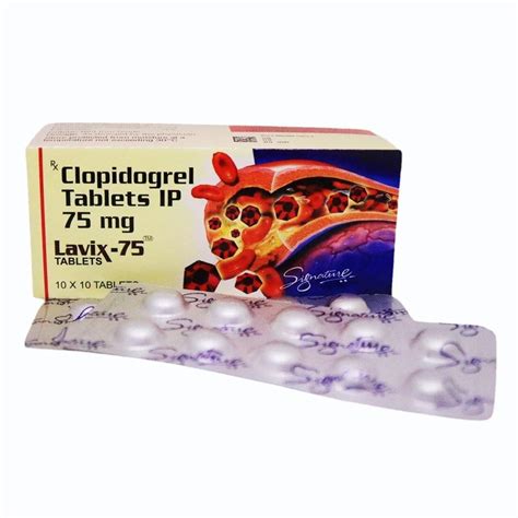75 Mg Clopidogrel Tablets At ₹ 150stripe Clopidogrel Tablet In