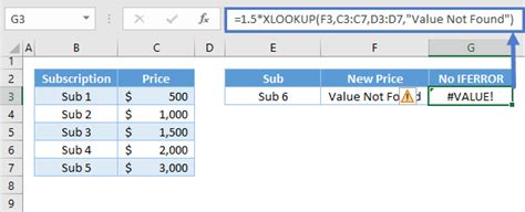 Iferror And Ifna Xlookup Auto Vba