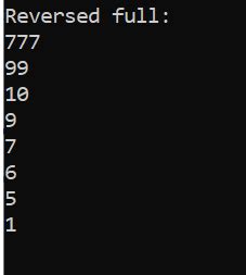 Reverse List Elements In C GoTask