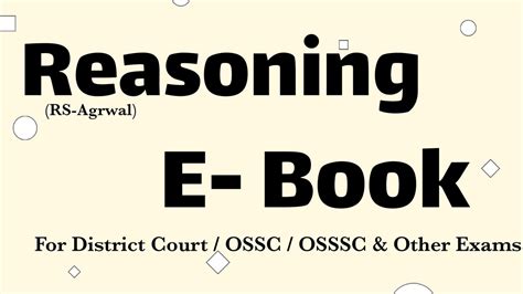 Reasoning E Book PK Study IQ