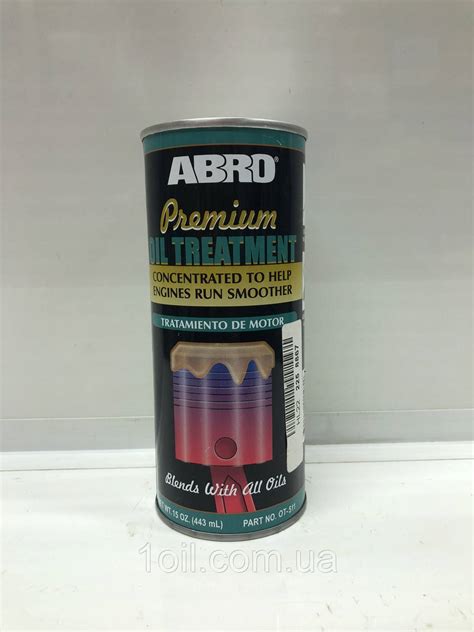 Купить ABRO Premium Oil Treatment Присадка в масло 443мл OT-511, цена ...