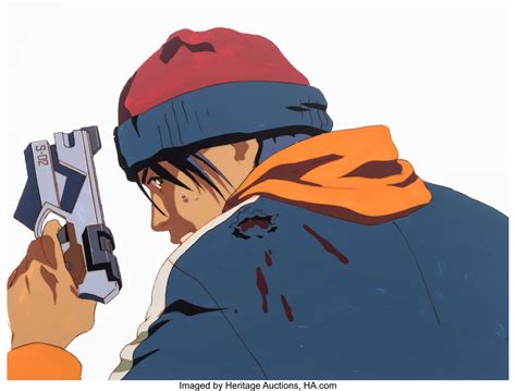 Kite Oburi Production Cel And Animation Drawing Arms 1998 Lot 50271 Heritage Auctions