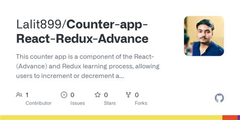 Lalit Rathod On Linkedin Github Lalit899counter App React Redux