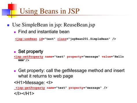 Ppt Jsp Powerpoint Presentation Free Download Id3845501