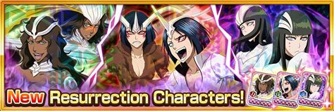 Bleach Brave Souls Resurrection Characters Sharklito