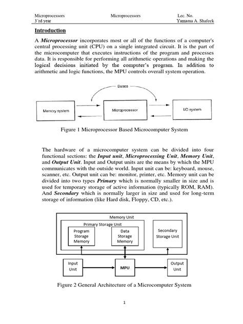 Microprocessors | PDF | Computer Data Storage | Assembly Language