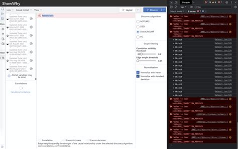 Error When Running Discovery · Issue 423 · Microsoftshowwhy · Github