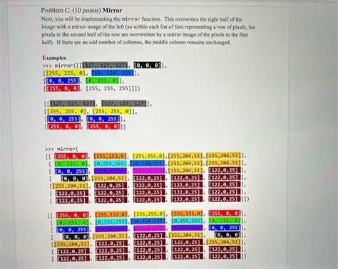 solved problem b 7 points sepia filter next you will