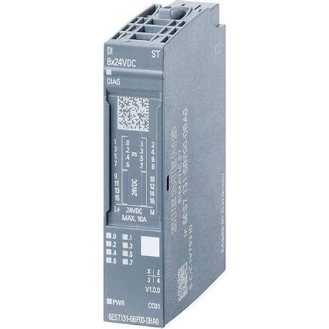 Siemens Simatic Et 200sp Digital Input Modul Di 8x24vdc Basic • Pris