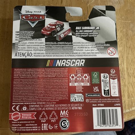 2026 Disney Pixar Cars Nascar Dale Earnhardt Jr Diecast Mattel Ebay