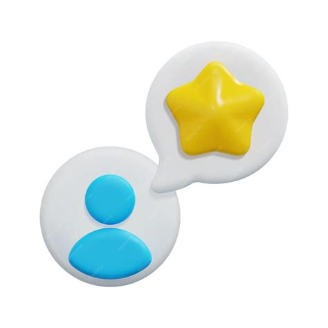 흰색 배경에 3d 등급 아이콘 벡터 격리 됨 3d 고객 충성도 브랜드 및 마케팅 개념 만화 최소한의 스타일 3d 피드백 아이콘 벡터 렌더링 그림 프리미엄 벡터