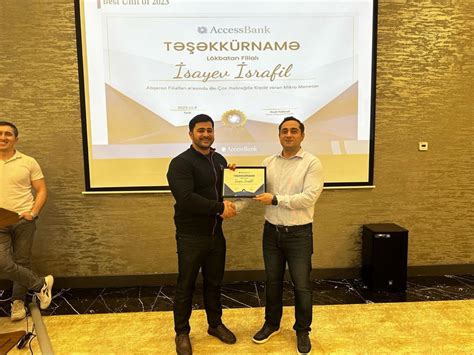 Accessbank 👍💪 İsrafil İsayev