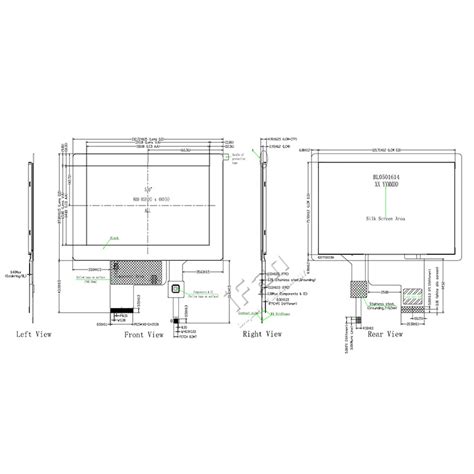 5 Inch Touch Screen St7262 Driver Ctp Gt911 800x480 Tft Lcd