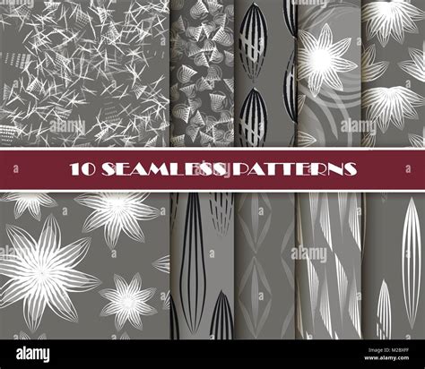Geometric Seamless Pattern Abstract Tiling Background Vector Repeat