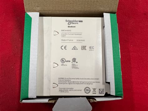 modicon bmeahi0812 x80 8 ch analog input current isolated hart module