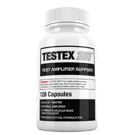 Testex 250 Test Amplifier Support 120 Kaps Nutravit