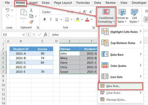 Conditional Formatting Based On VLOOKUP Result Excel Google Sheets Automate Excel