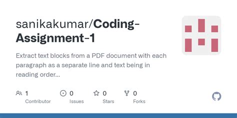 Github Sanikakumarcoding Assignment 1 Extract Text Blocks From A