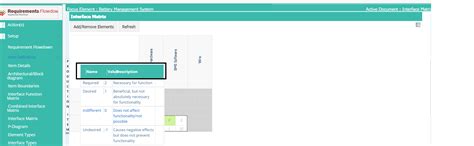 Unit Level And Cosmetic Issues 19128 Interface Matrix Popup