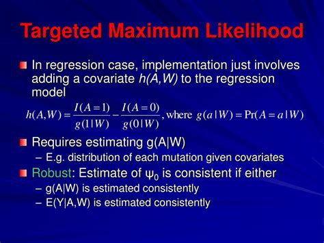 Ppt Targeted Maximum Likelihood Learning Of Scientific Causal Questions Powerpoint