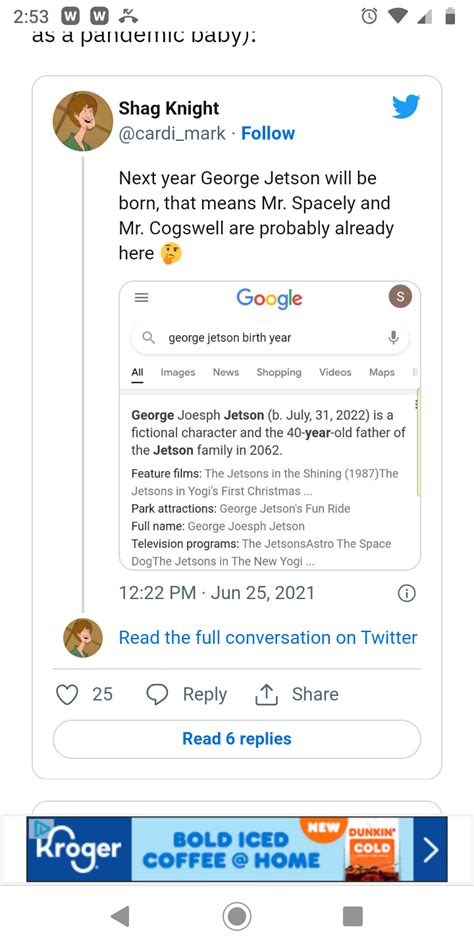 Happy Birthday George Jetson General Discussion Unevenedge