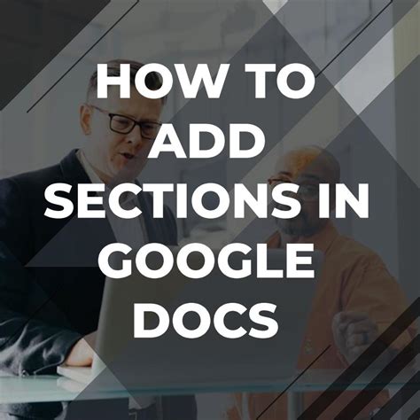 How To Make Sections In Google Docs Adazing