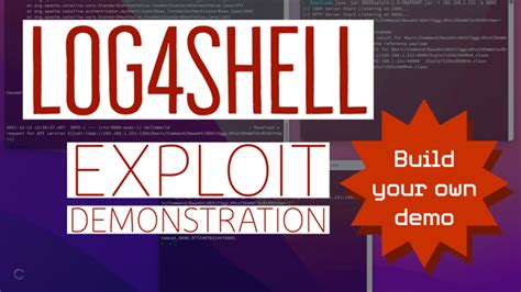 How To Build Your Own Log4shell Demo Cve 2021 4428