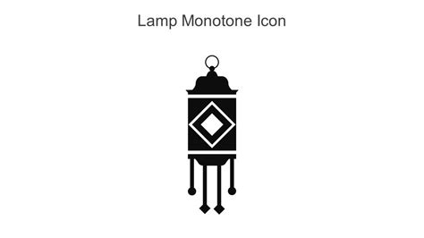 Lamp Monotone Icon In Powerpoint Pptx Png And Editable Eps Format