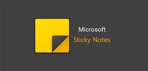 The Computer Does Not Have A Sticky Note Suggestions On