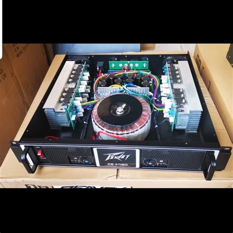 Jual Cs 4080 Power Amplifier Peavey Cs4080 Shopee Indonesia