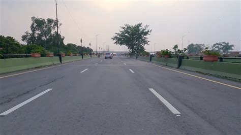 Driving Along Lahore Ring Road Pakistan Free Stock Video Footage