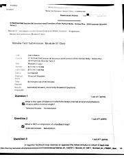 Module 1 Quiz Structure And Function Class Pdf Course Hero