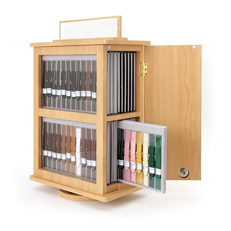 China Wooden Watch Band Display Case Countertop Strap Collection