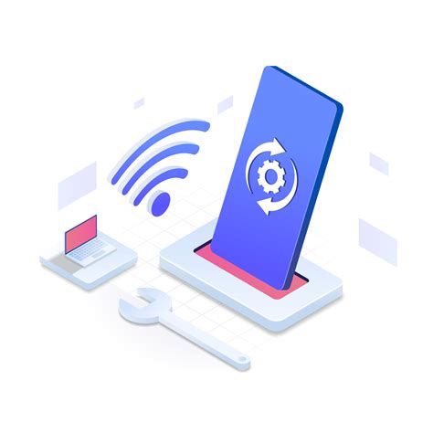 Operating System Update Progress Isometric Illustration Concept Vector Art At Vecteezy