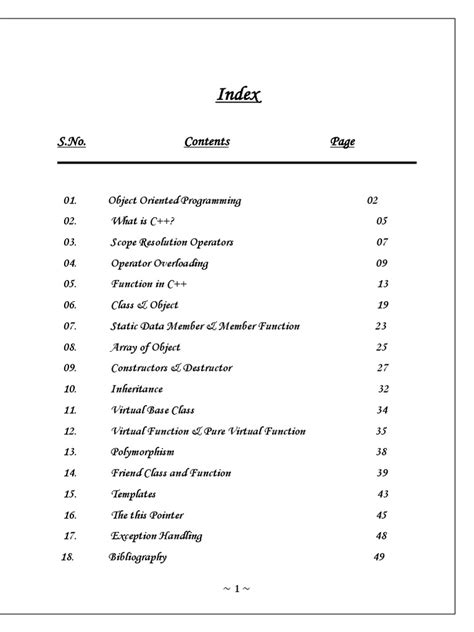 C With Index Pdf C Constructor Object Oriented Programming