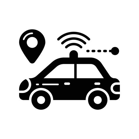 An Icon Of Smart Car Wifi Connected Automobile Ai Automobile