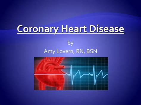 PPT Coronary Heart Disease PowerPoint Presentation Free Download ID