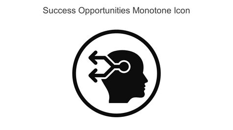 Success Opportunities Monotone Icon In Powerpoint Pptx Png And Editable Eps Format PPT Example