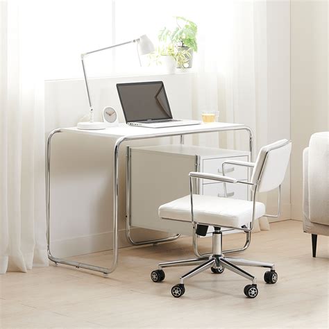 유브로가구 모던미드 데스크 스테인레스 미드센추리 철제 프레임 책상 900 1200 1500 1800 사이즈 5타입 위시버킷