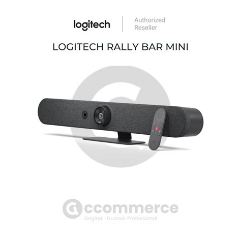 Logitech Rally Bar Mini Video Conference Sistem Dual Kamera Accommerce
