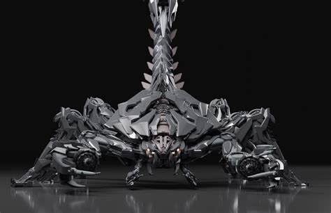 🤖 Transformers Scorponok Statue・free Obj File For 3d Printing・cults