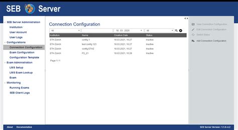 Seb Server Connection Config Rst At Master SafeExamBrowser Seb Server GitHub