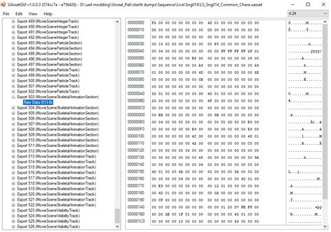 UAssetGUI Can T Parse Some Idolm Ster Starlit Season Files Correctly